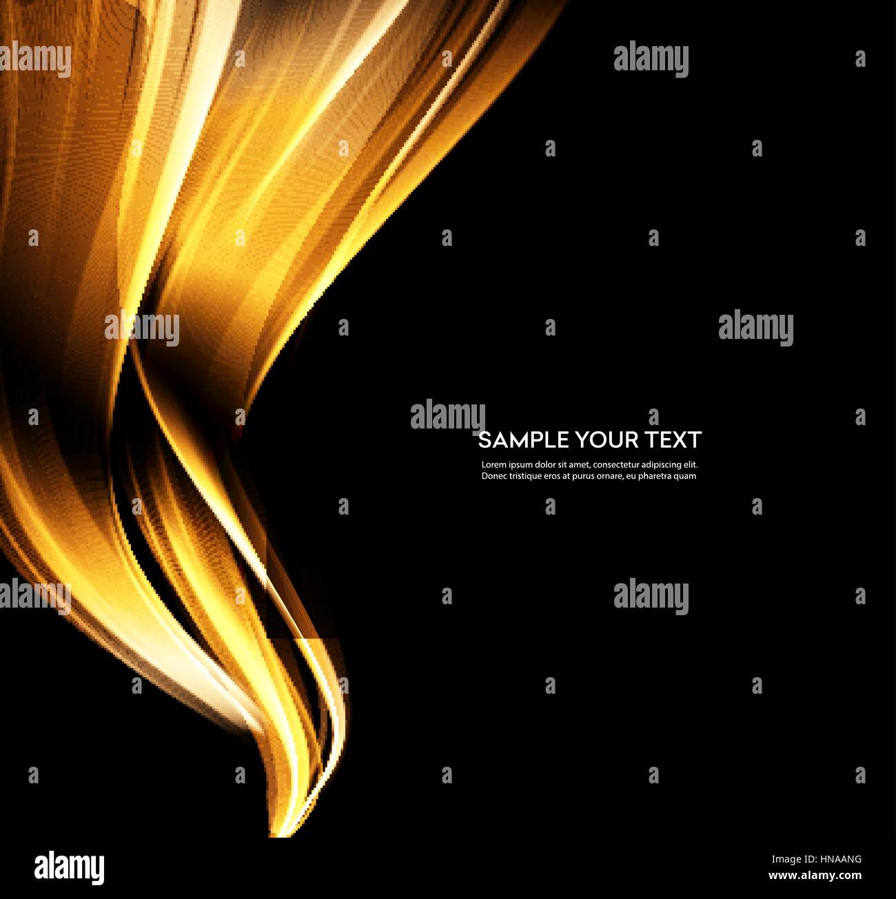 Gold science vector vectors hi-res stock photography and images - Alamy