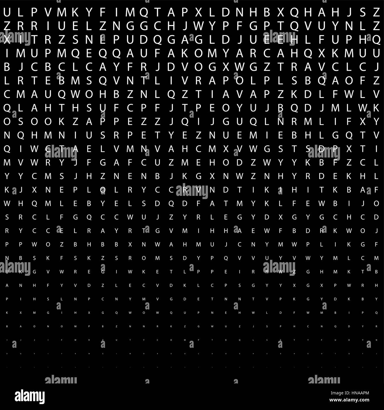 Dot letters Black and White Stock Photos & Images - Alamy