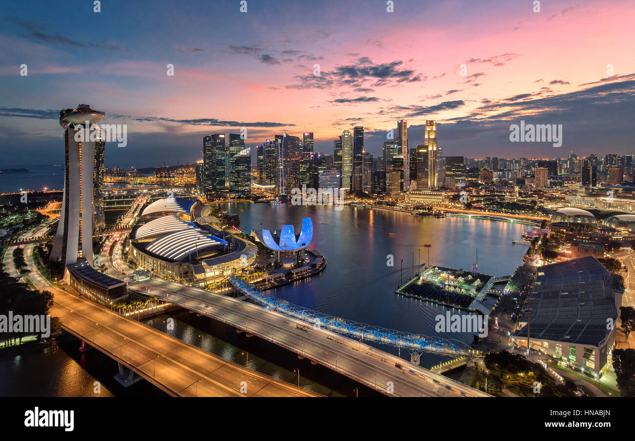 Singapore Cityscape. Scenes around Singapore Stock Photo - Alamy