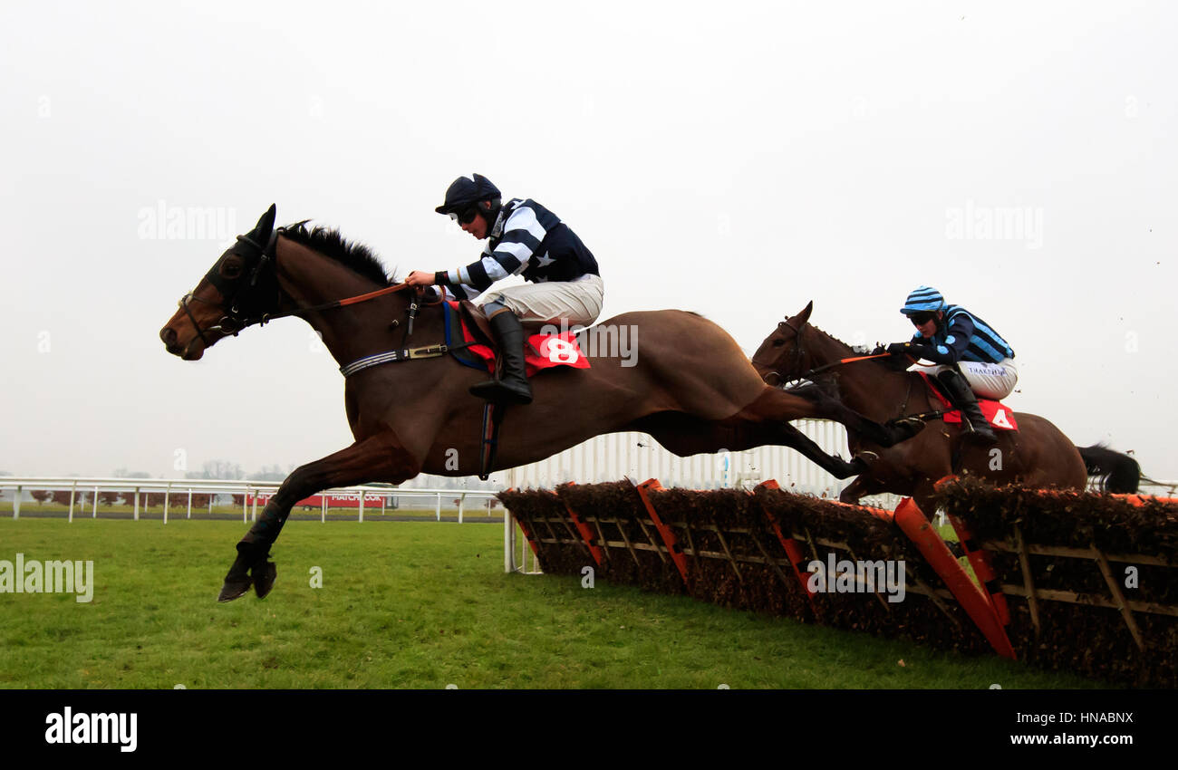 Charlie deutsch jumps last on way hi-res stock photography and images ...