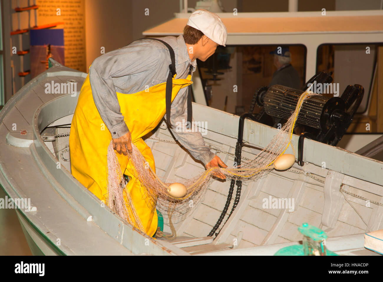 Fishing exhibit, Columbia River Maritime Museum, Astoria, Oregon Stock ...