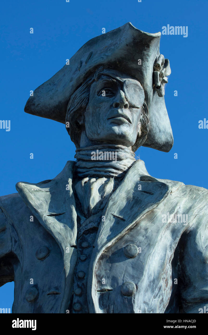 Captain Robert Gray statue, Garibaldi Maritime Museum, Garibaldi ...