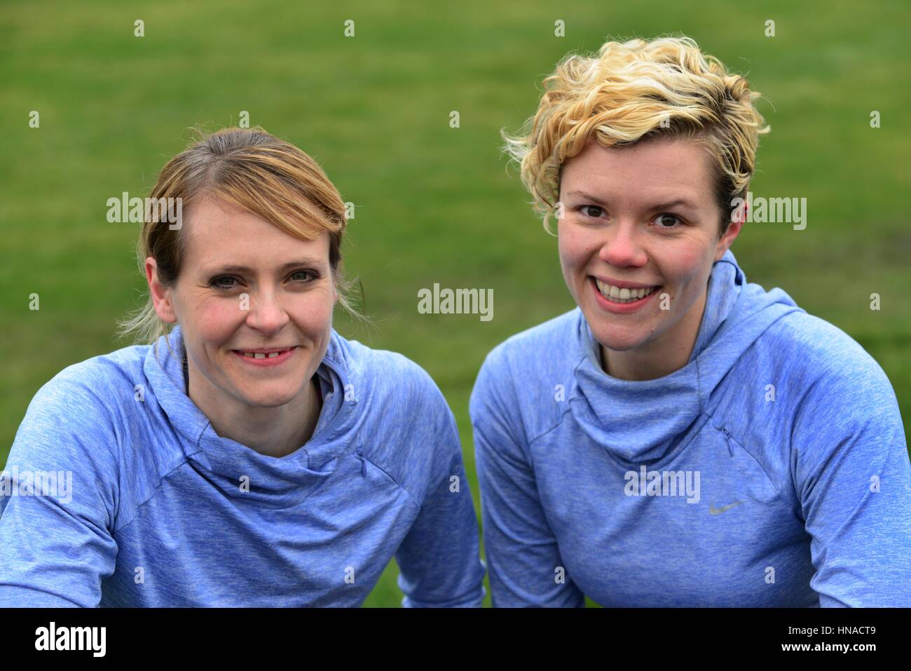 Ex Olympian Emily Freeman (left) and Natalie Jackson who run Barnsley ...