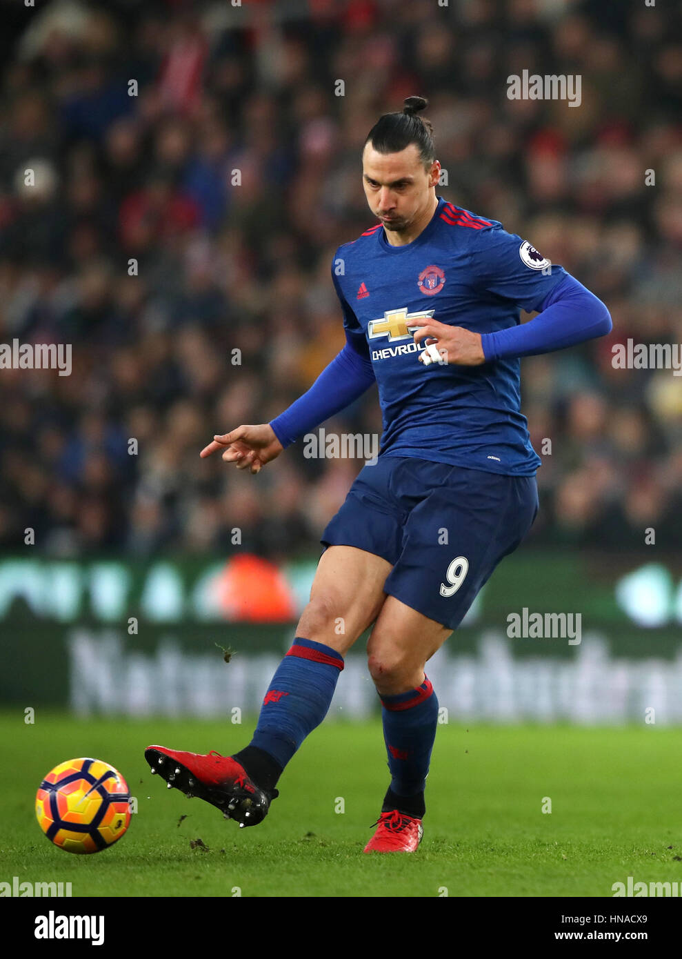 Zlatan Ibrahimovic, Manchester United Stock Photo - Alamy