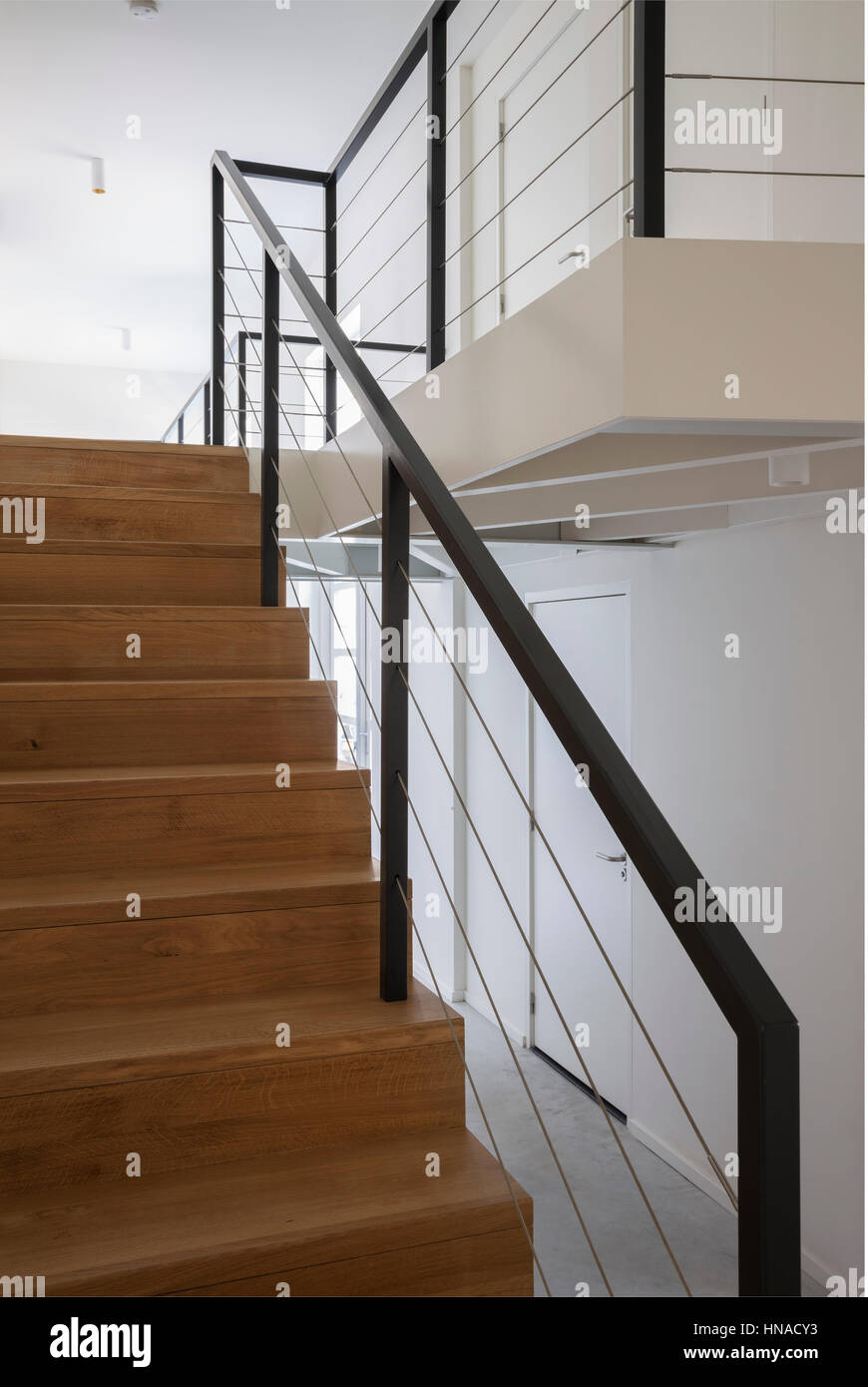 Stairs to upper floor. Blankenstraat, Amsterdam, Netherlands. Architect ...