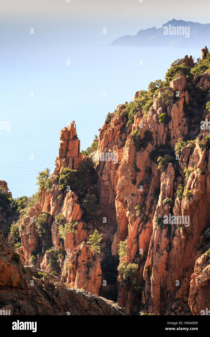 Calanques de piana, corsica hi-res stock photography and images - Alamy