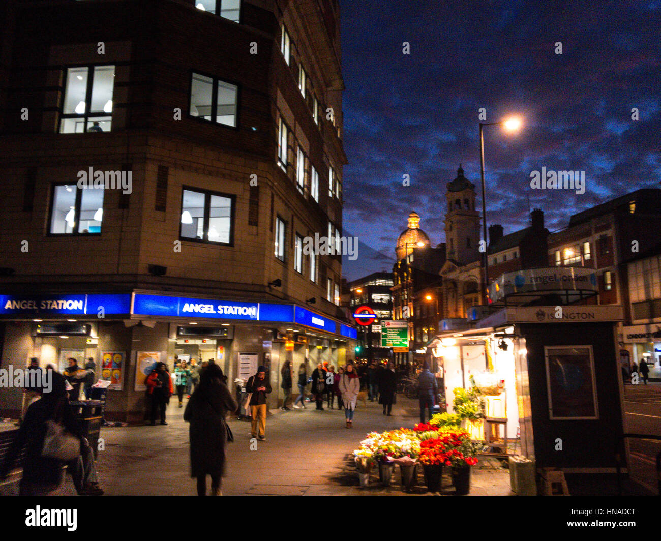 Angel Station London High Resolution Stock Photography and Images - Alamy