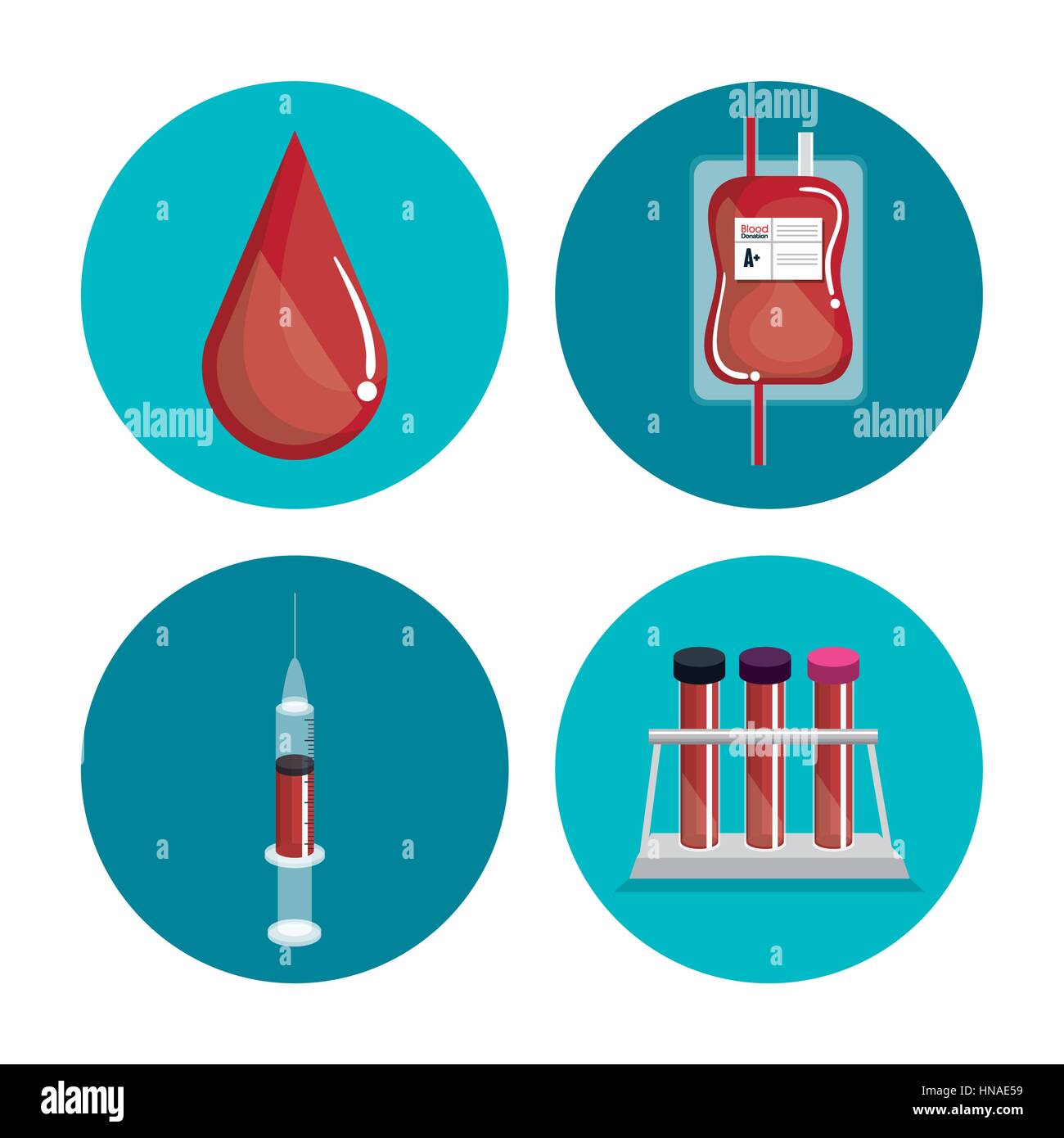 blood donation medical icon vector illustration design Stock Vector ...
