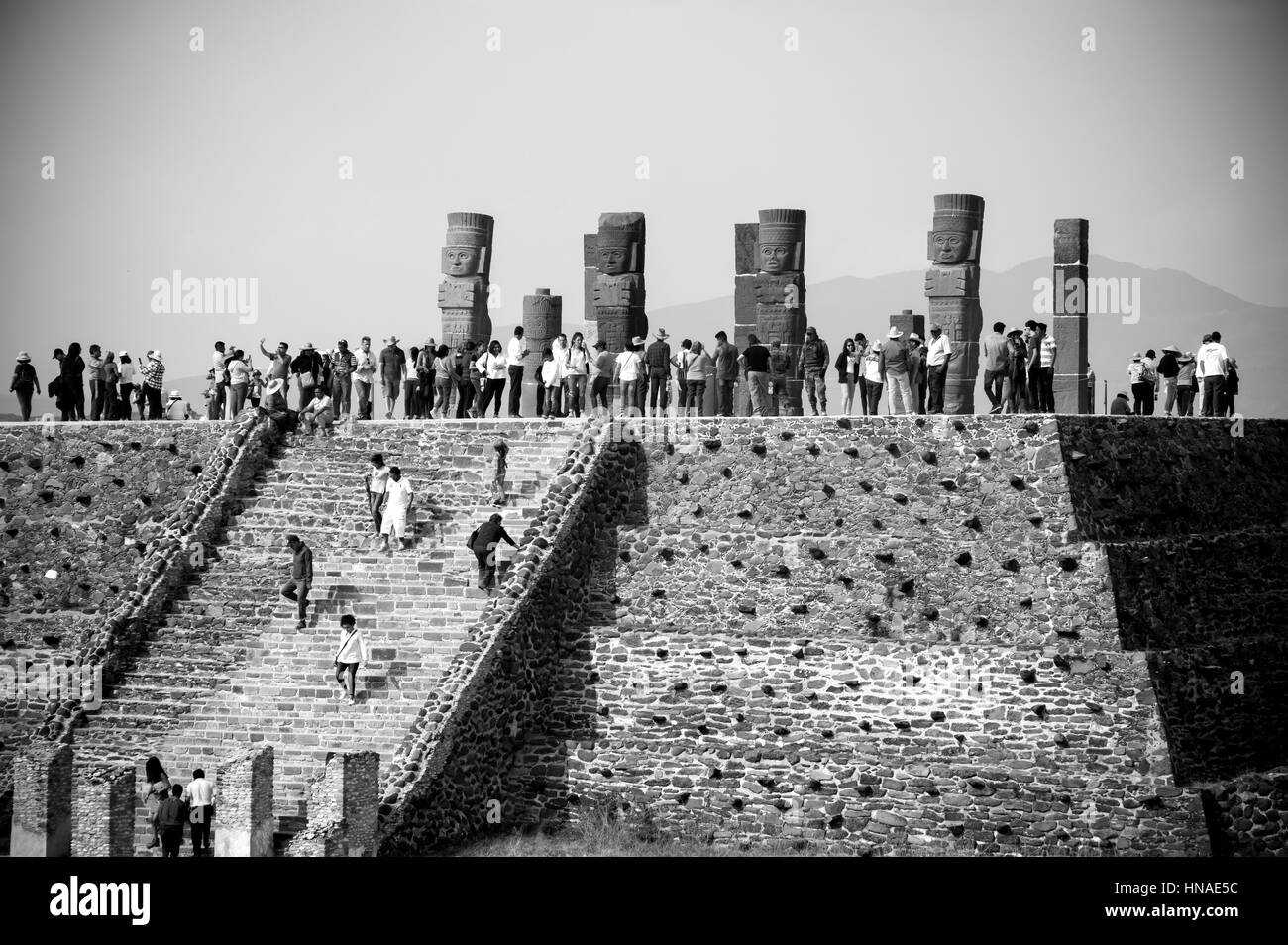 Tula, site in Mexico Stock Photo - Alamy