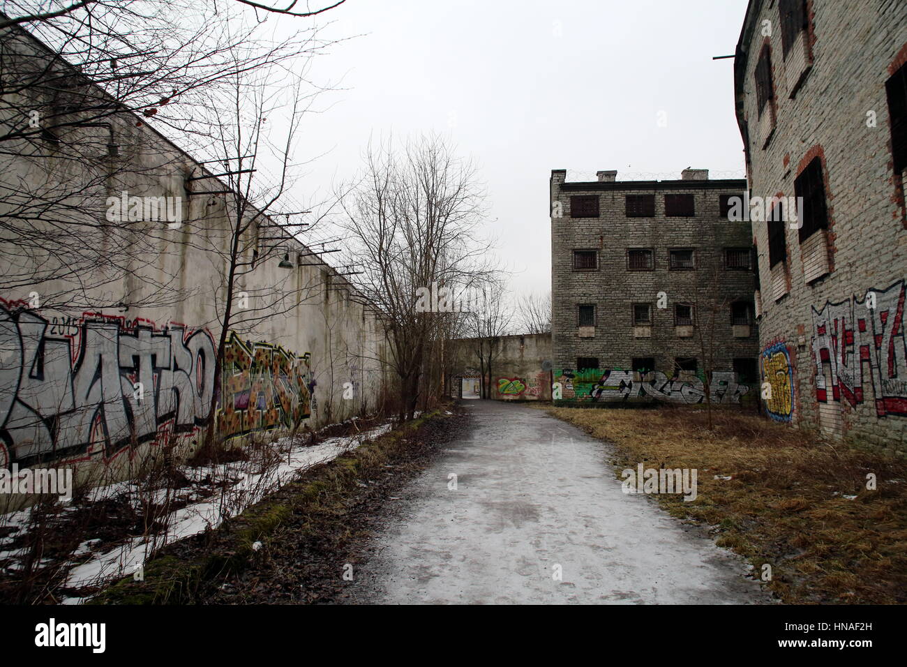 Patarei sea fortress ex-prison, Tallinn, Estonia Stock Photo - Alamy