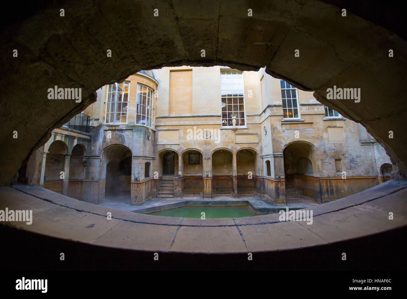 Roman bath ruin hi-res stock photography and images - Alamy