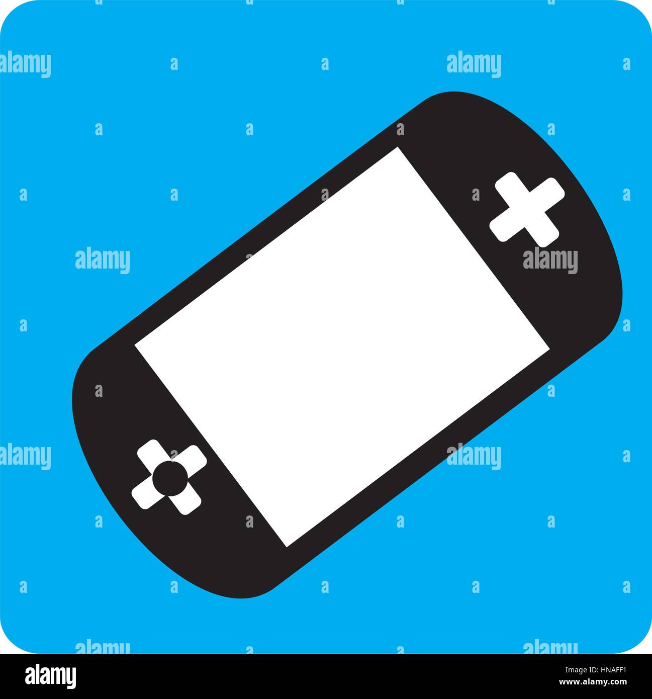 square border with tech videogame vector illustration Stock Vector ...