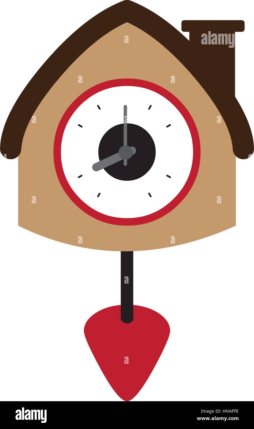 colorful antique clock icon deign vector illustration Stock Vector ...