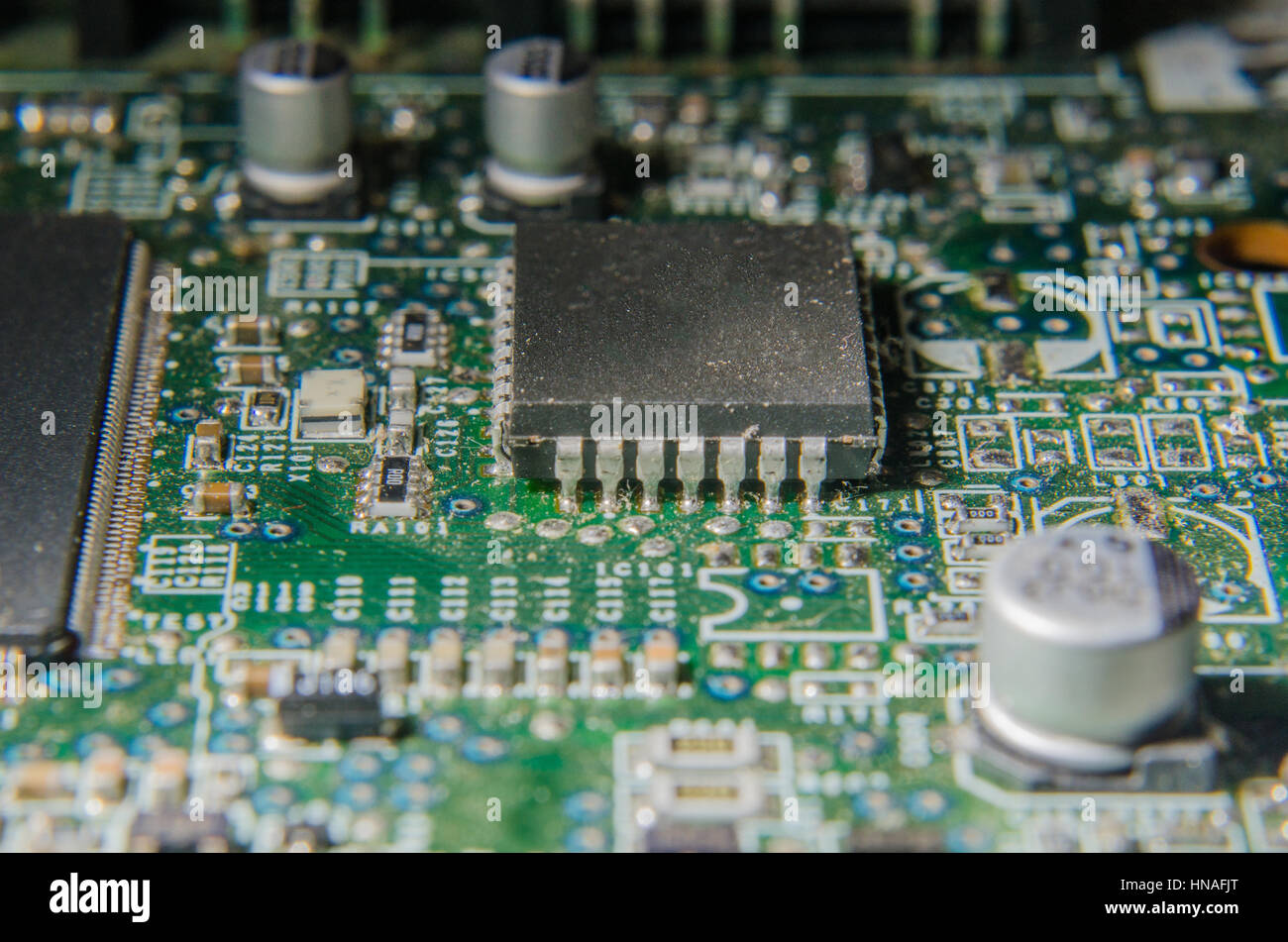 Close up electronical circuit hi-res stock photography and images - Alamy