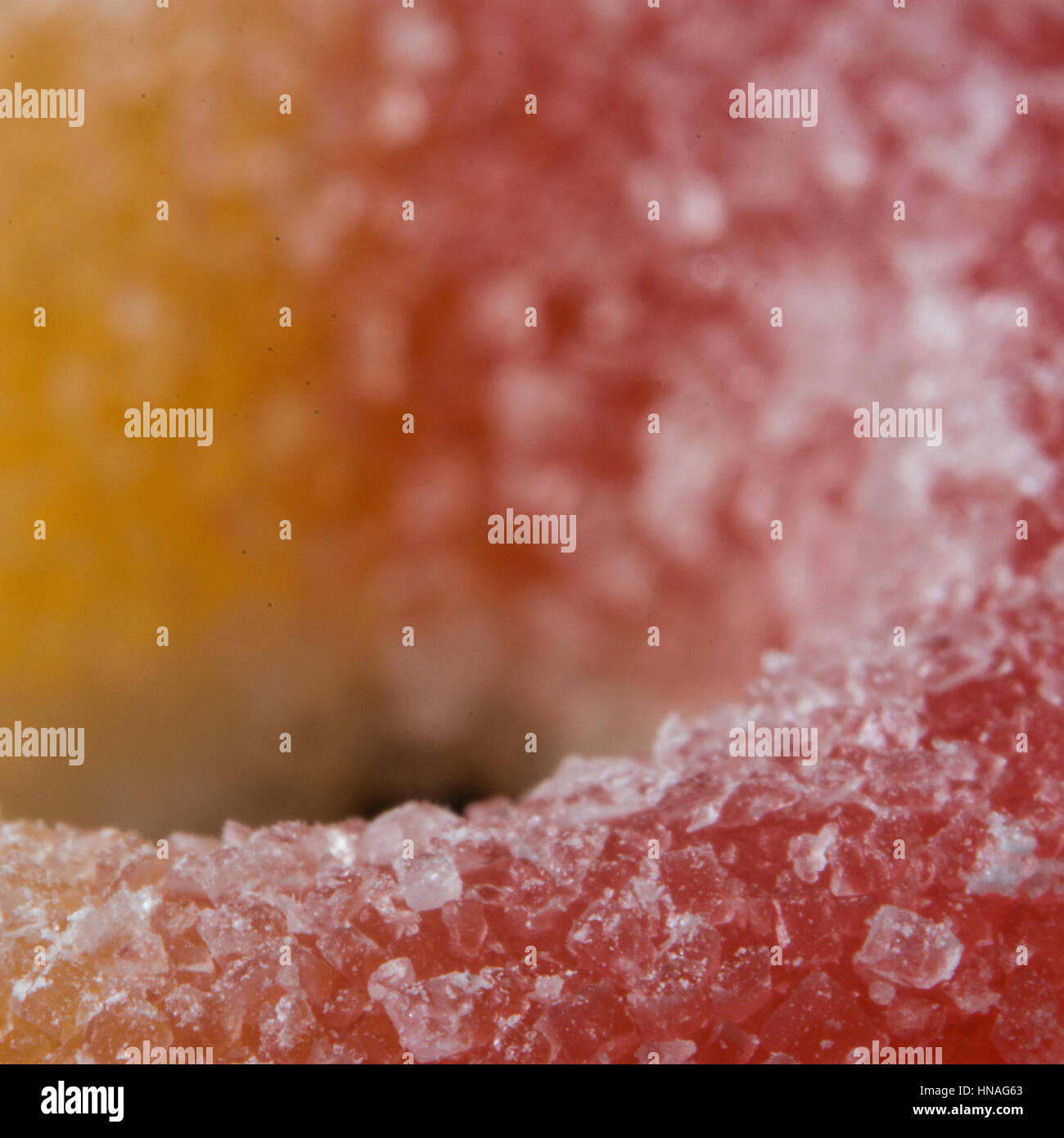 Sweet gelatinous bombon in detail Stock Photo - Alamy