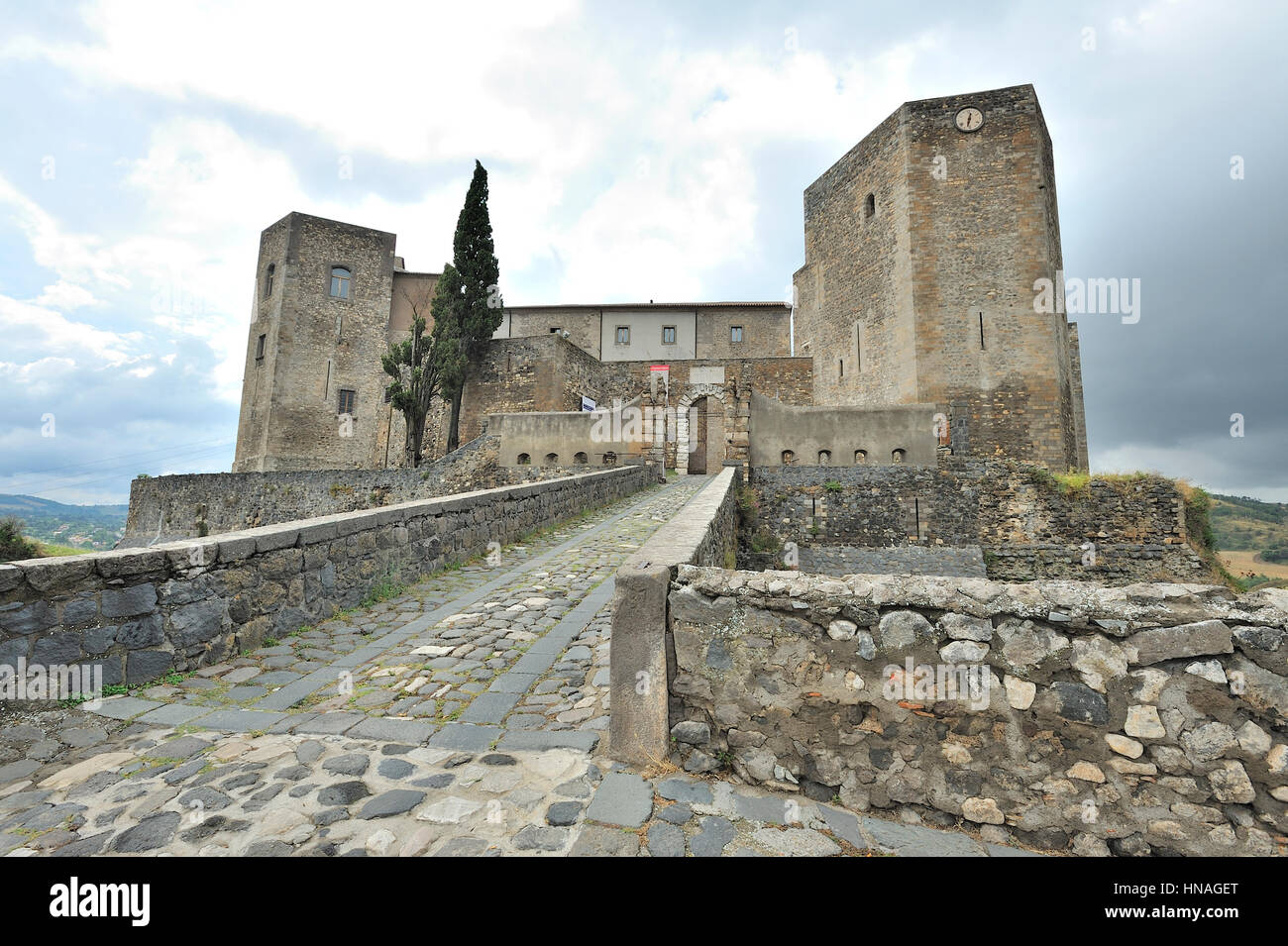 Melfi castle Basilicata Italy Stock Photo - Alamy