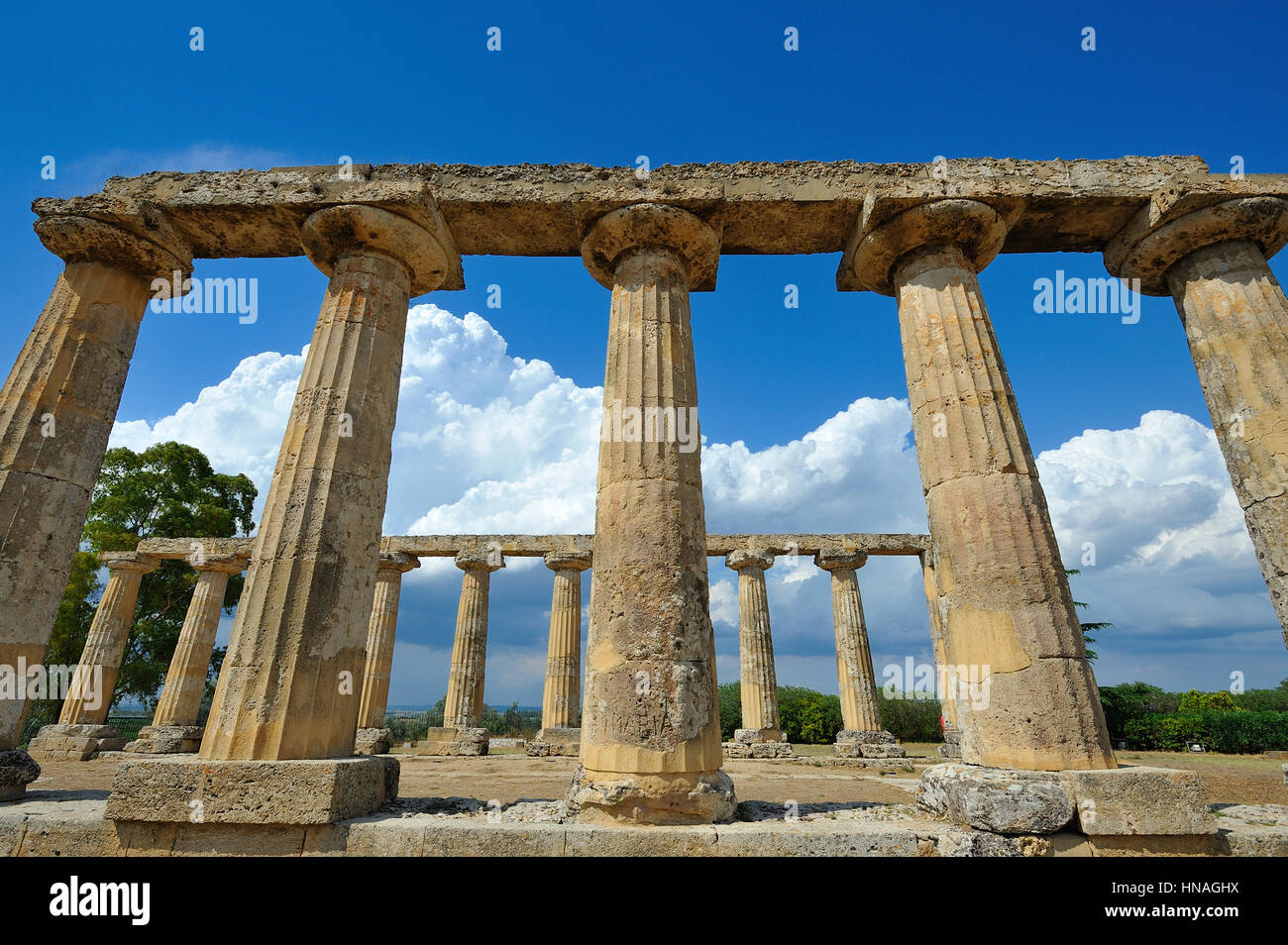 Metaponto ruins Basilicata Italy Stock Photo - Alamy