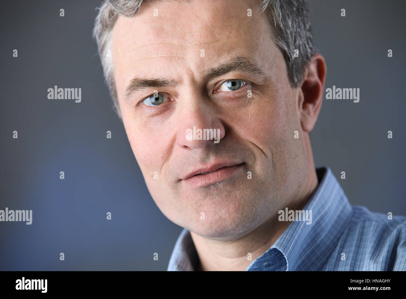 Portrait of smiling white man Stock Photo - Alamy