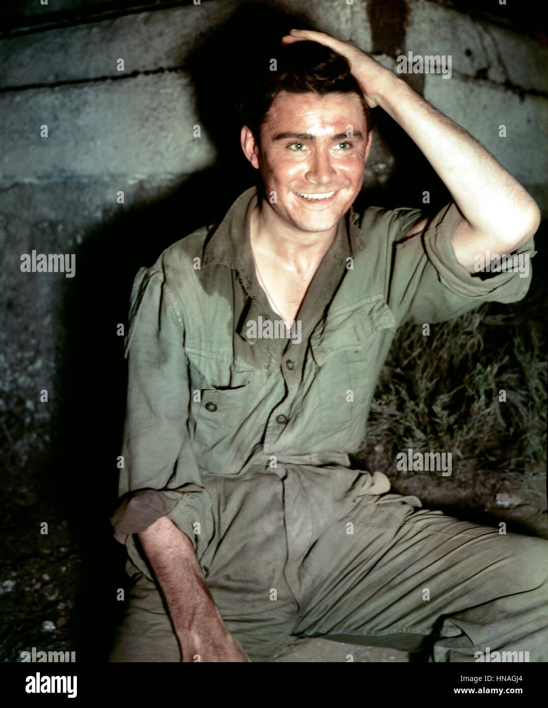 GEORGE BAKER A HILL IN KOREA OFF SET (1956 Stock Photo - Alamy
