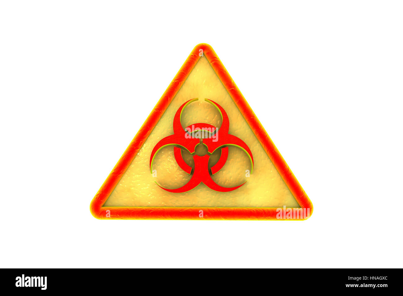 Biohazard sign, illustration Stock Photo - Alamy