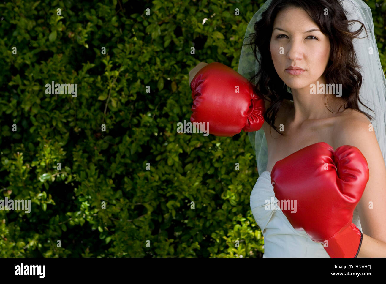 Boxing bride hi-res stock photography and images - Alamy