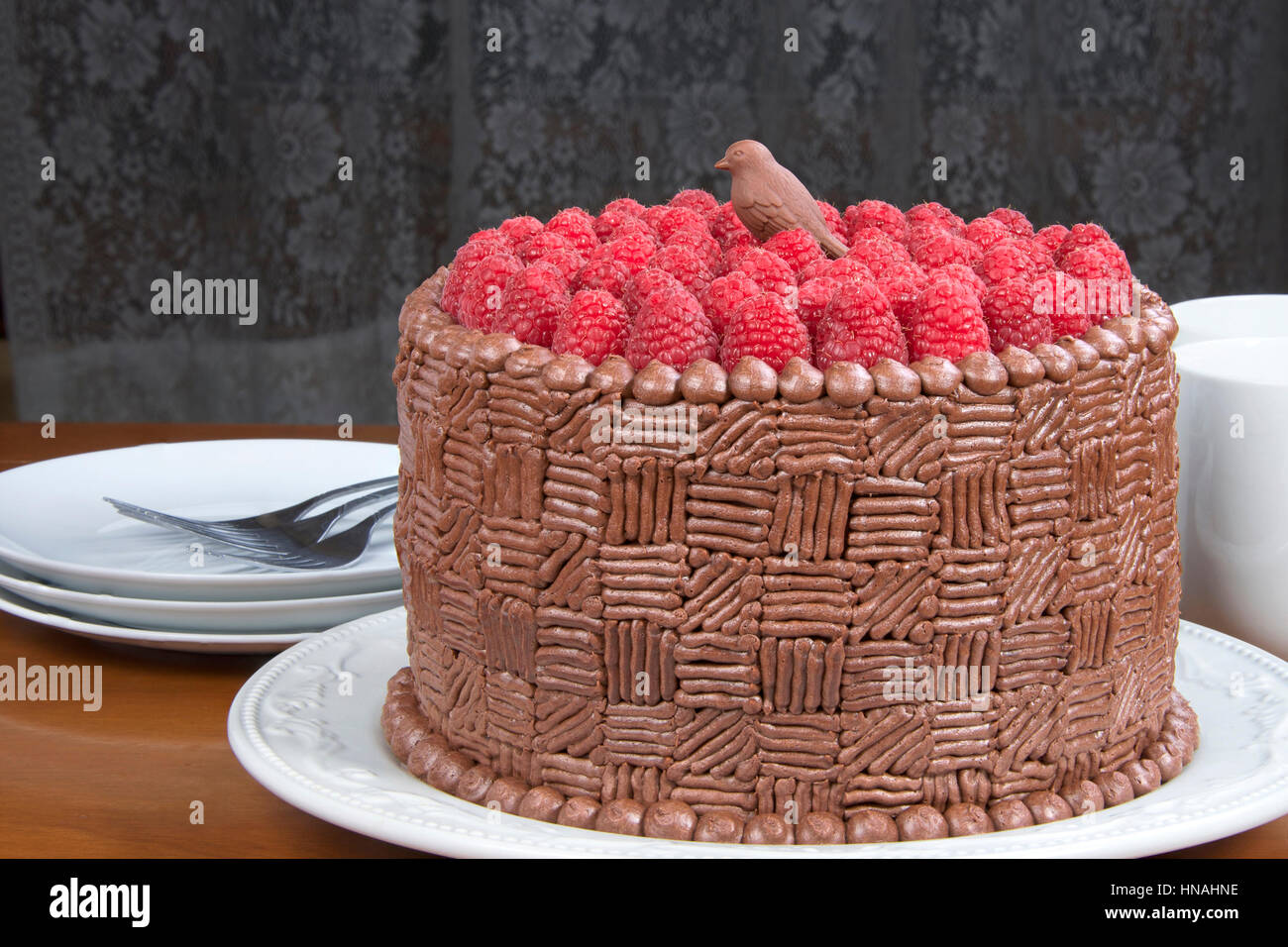 Decorative chocolate plates hi-res stock photography and images - Alamy