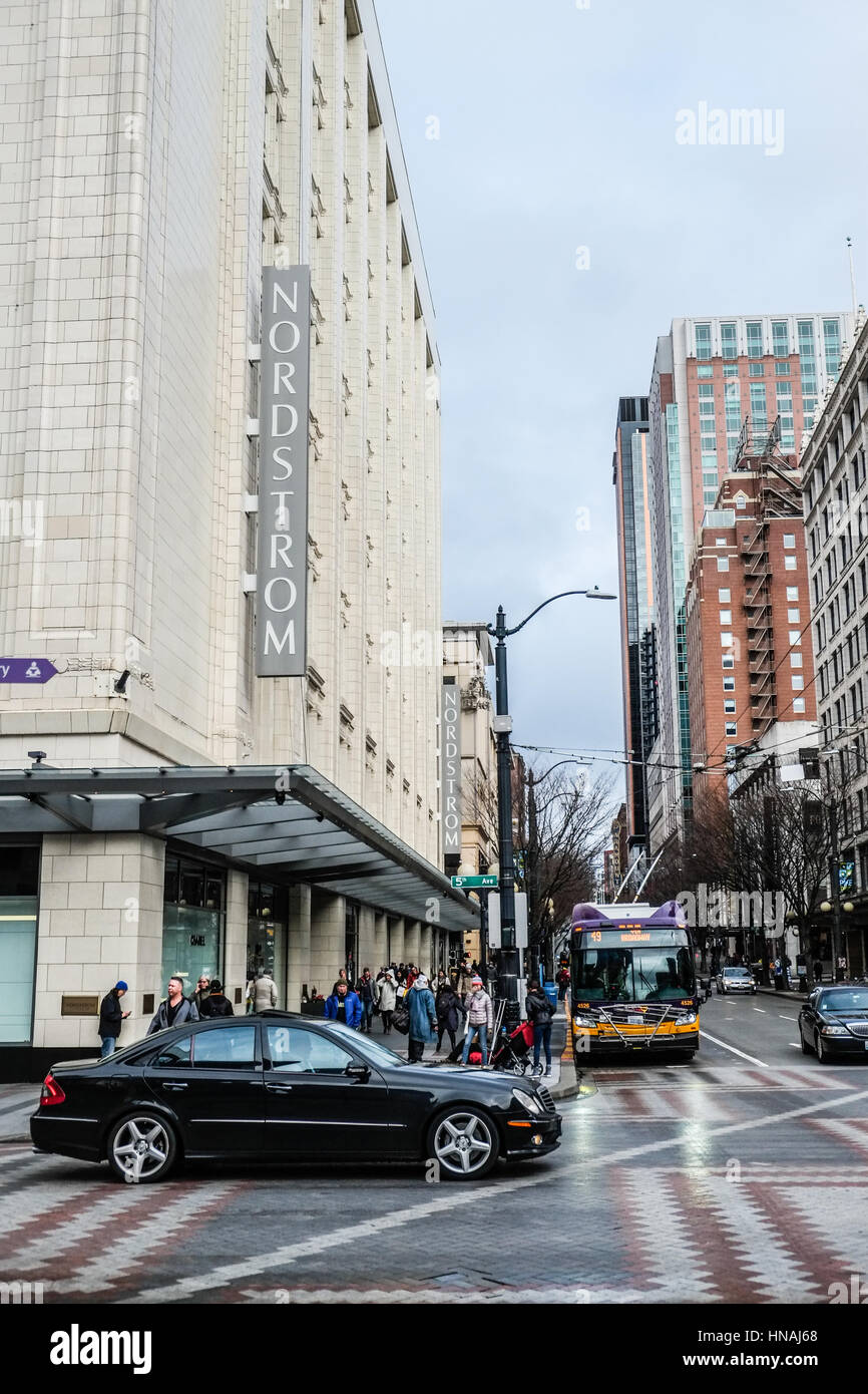 The Nordstrom Retail Store in Seattle Stock Photo - Alamy