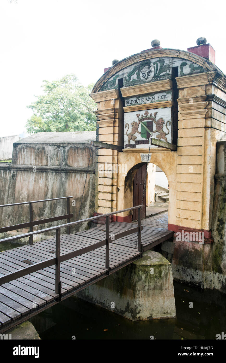 Star Fort, Dutch fort from 1765, Matara, Sri Lanka Stock Photo - Alamy