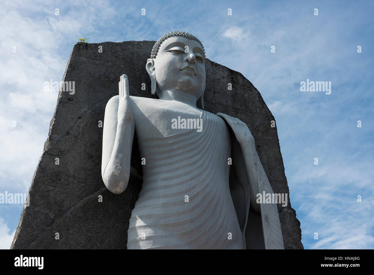Standing buddha, Devi Nuwara Devalaya, Dondra temple, near Matara, Sri ...