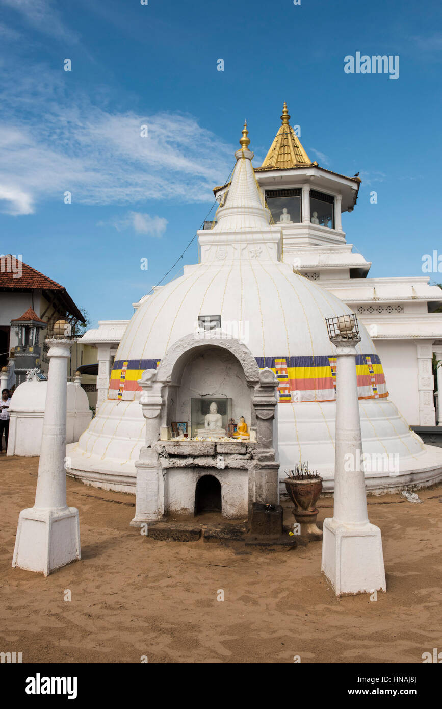 Devi Nuwara Devalaya, Dondra temple, near Matara, Sri Lanka Stock Photo ...
