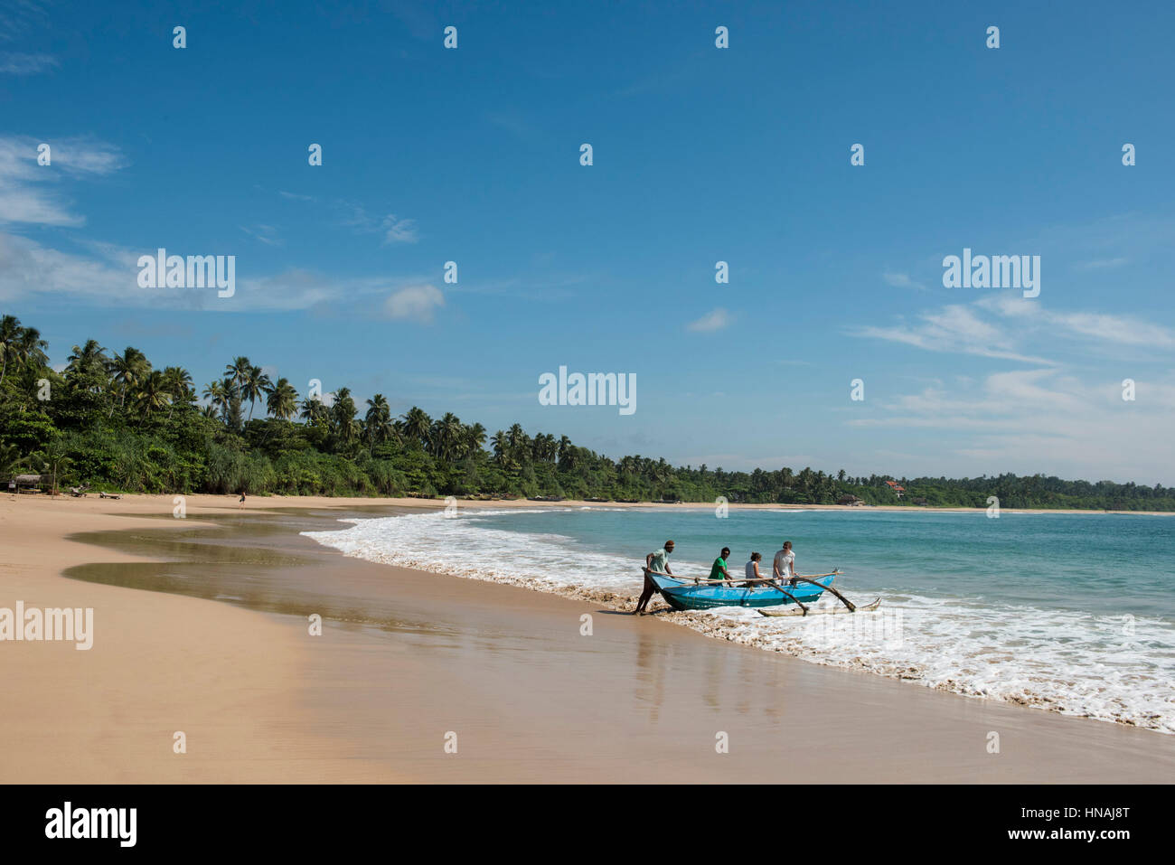 Talalla beach, Sri Lanka Stock Photo - Alamy