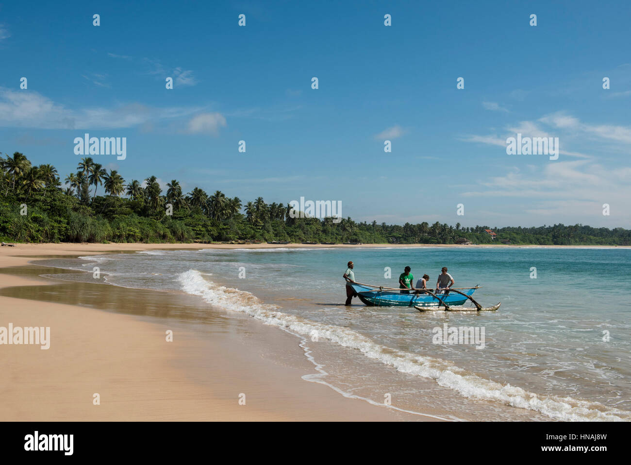 Talalla beach, Sri Lanka Stock Photo - Alamy