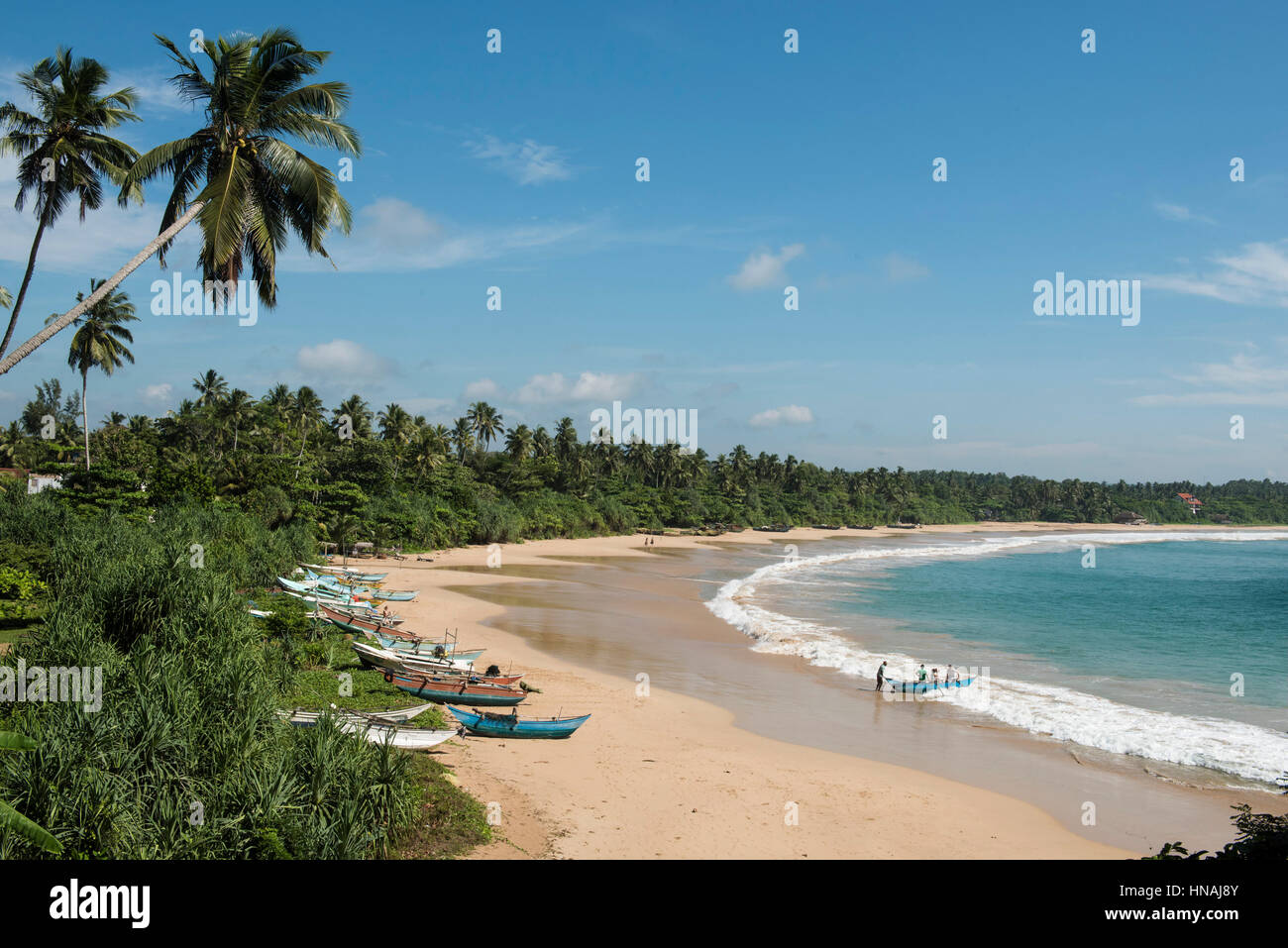 Talalla beach, Sri Lanka Stock Photo - Alamy