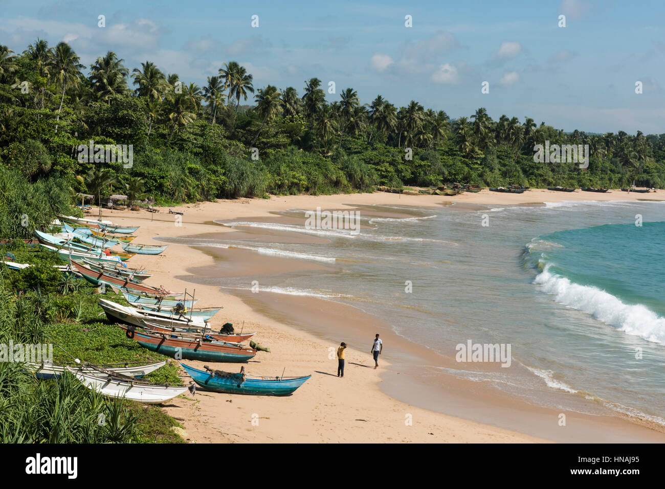 Talalla beach, Sri Lanka Stock Photo - Alamy