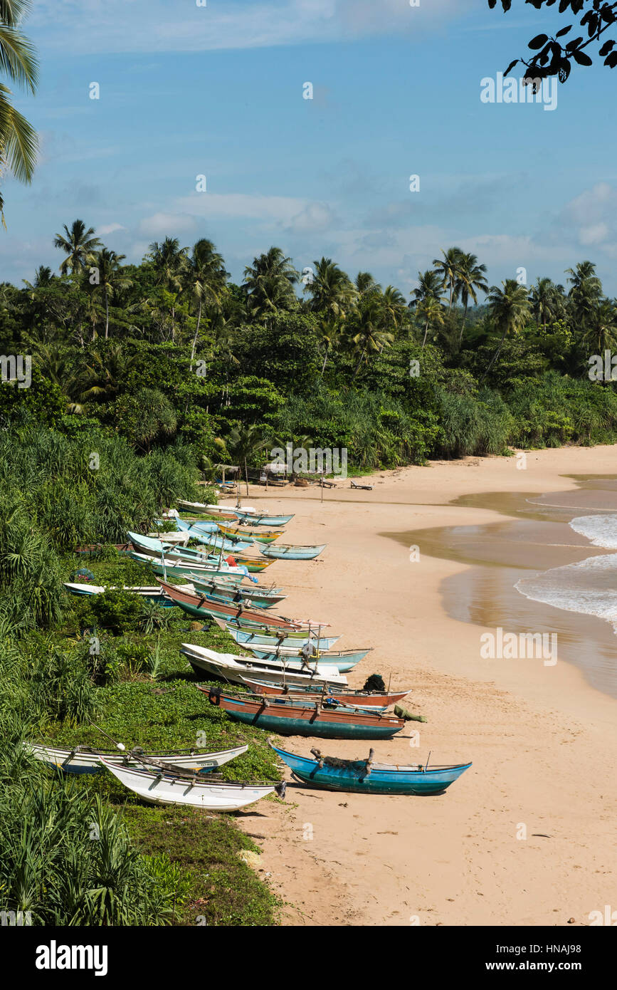 Talalla beach, Sri Lanka Stock Photo - Alamy