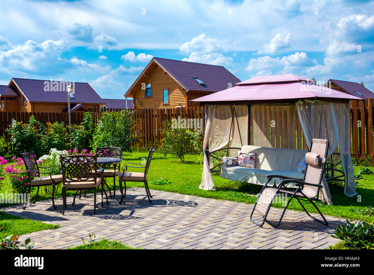 Vacation in a country house Stock Photo - Alamy