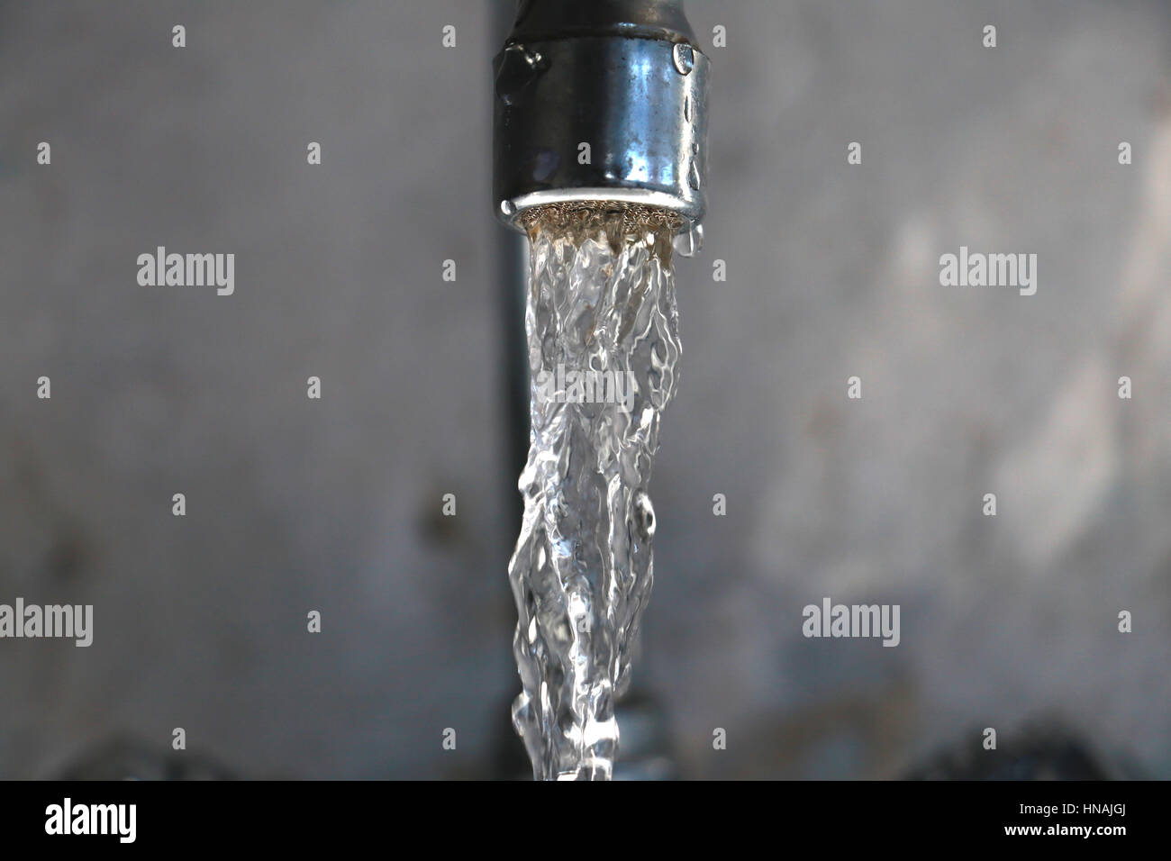 Water Dropping from a tap on Sink Stock Photo - Alamy