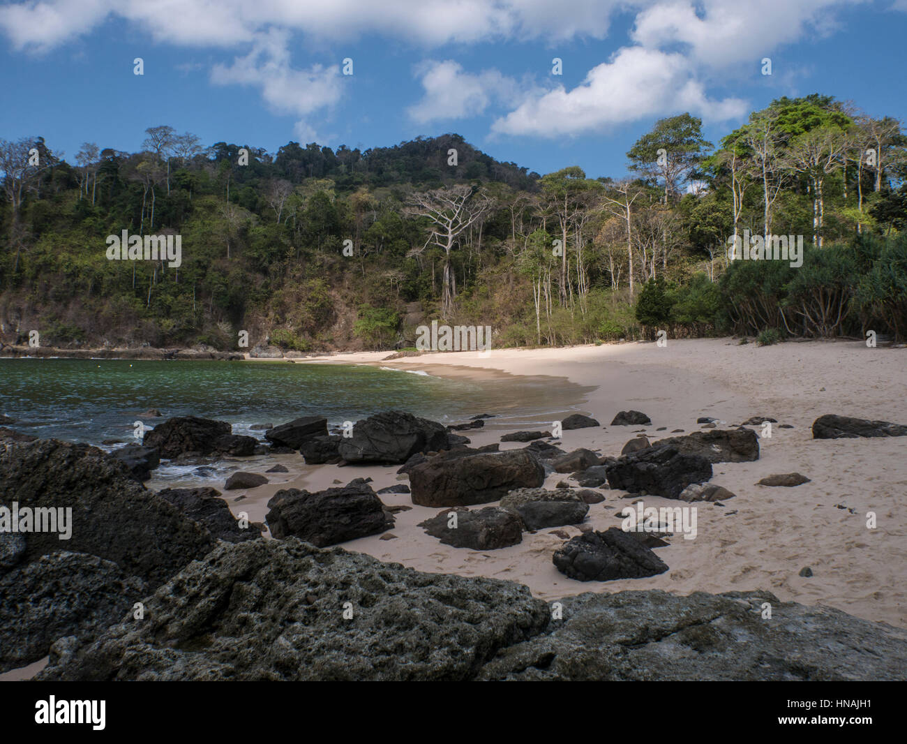 Indonesia, East Java, Banyuwangi, Teluk Ijo beach Stock Photo - Alamy