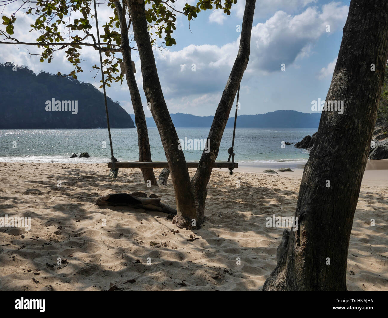 Indonesia, East Java, Banyuwangi, Teluk Ijo beach Stock Photo - Alamy