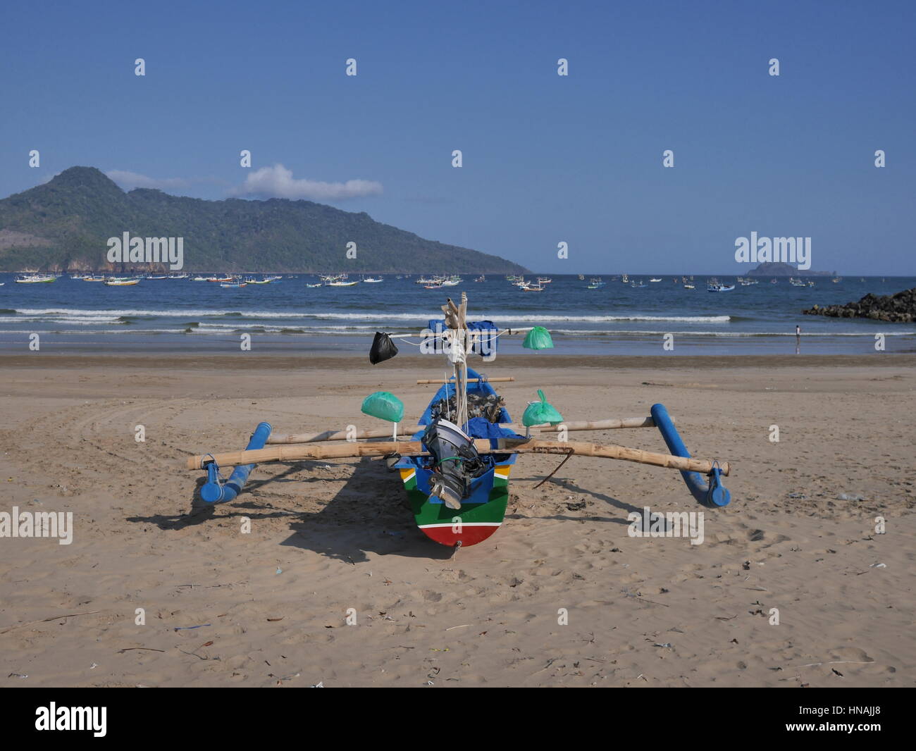 Indonesia, East Java, Banyuwangi, Mustika Pancar beach Stock Photo - Alamy