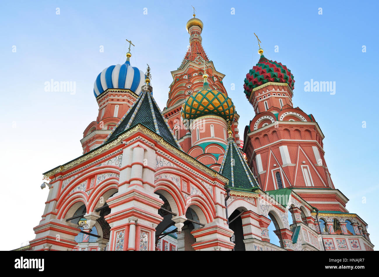 Saint Basil Cathedral in Moscow, on the Red Square Stock Photo - Alamy