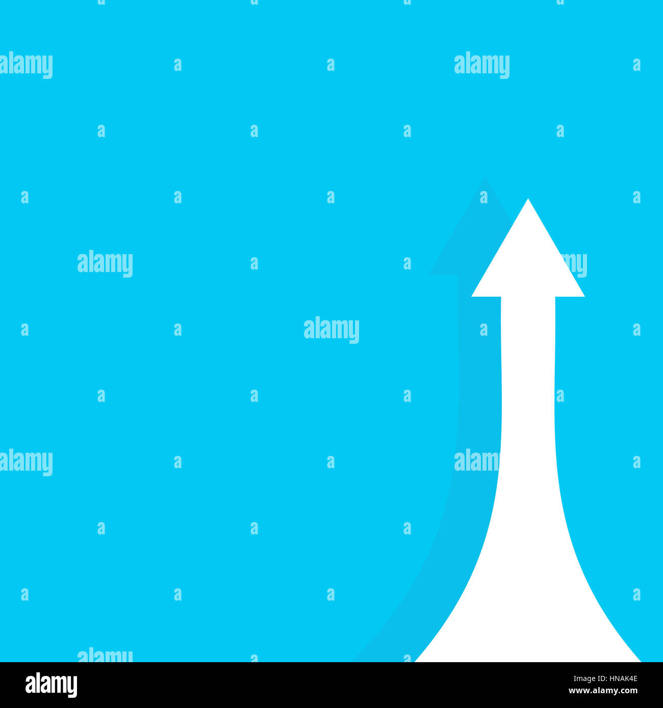 Banner with arrow up vector. Direction up poster template illustration ...