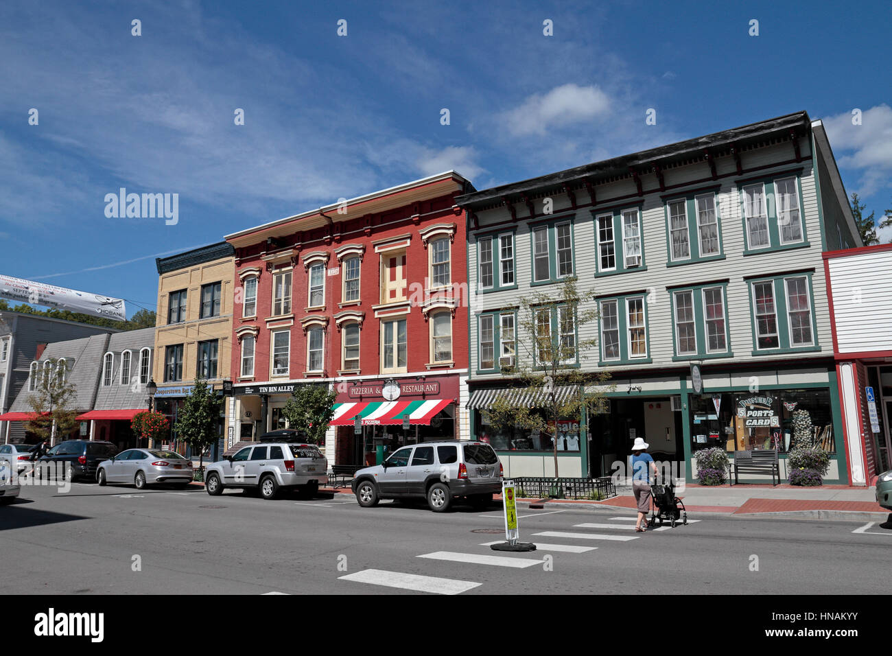 Main street cooperstown new york hi-res stock photography and images ...