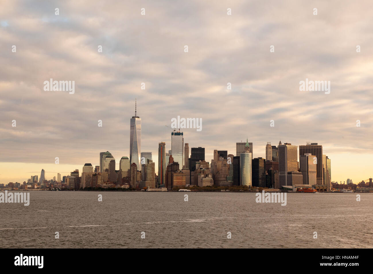 Manhattan island, New York City, United States of America Stock Photo ...