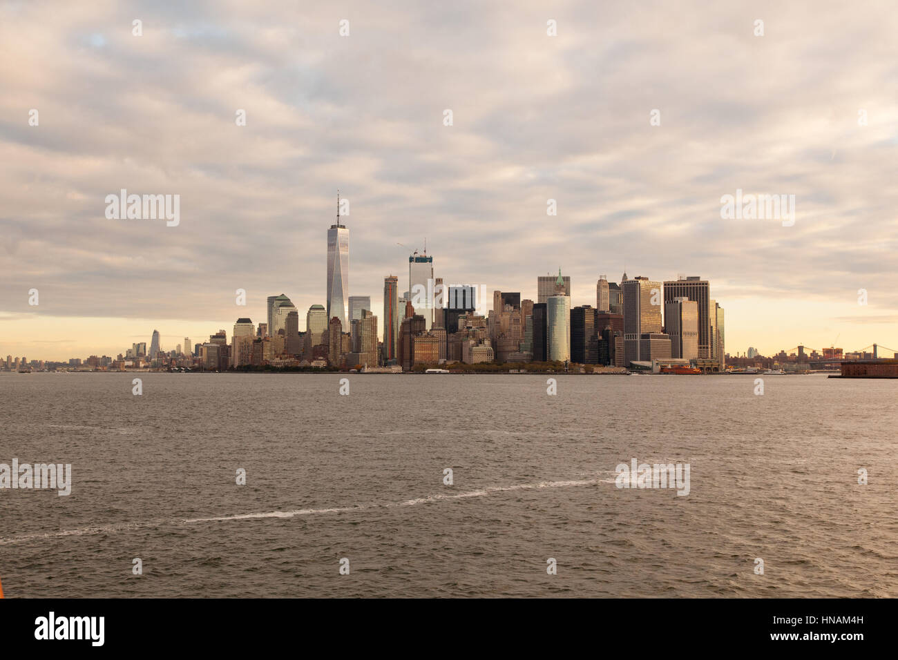 Manhattan island, New York City, United States of America Stock Photo ...