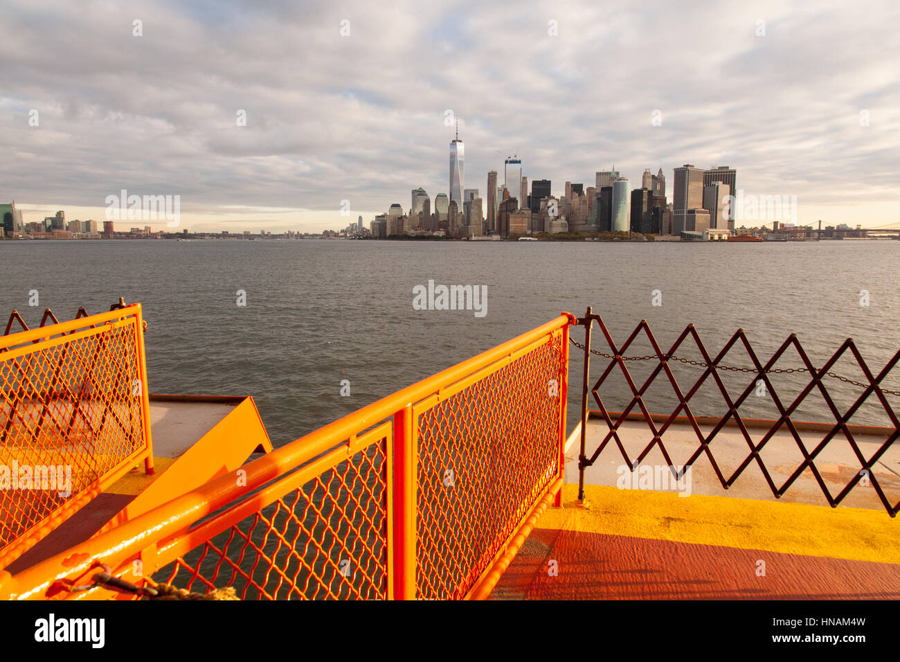 Manhattan island, New York City, United States of America Stock Photo ...
