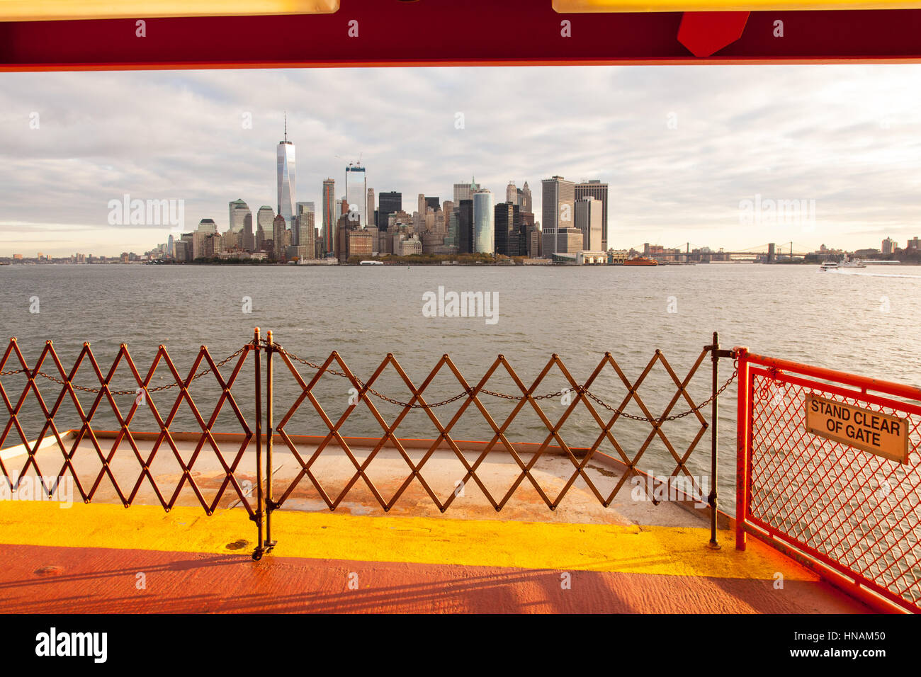 Manhattan island, New York City, United States of America Stock Photo ...