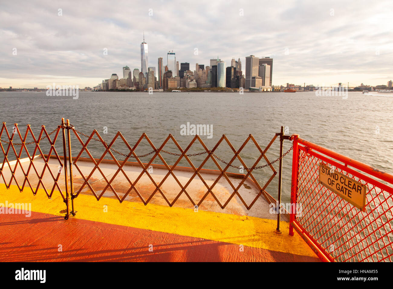 Manhattan island, New York City, United States of America Stock Photo ...