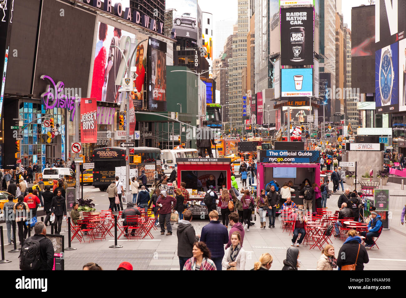 Times Square, New York City, United States of America Stock Photo - Alamy