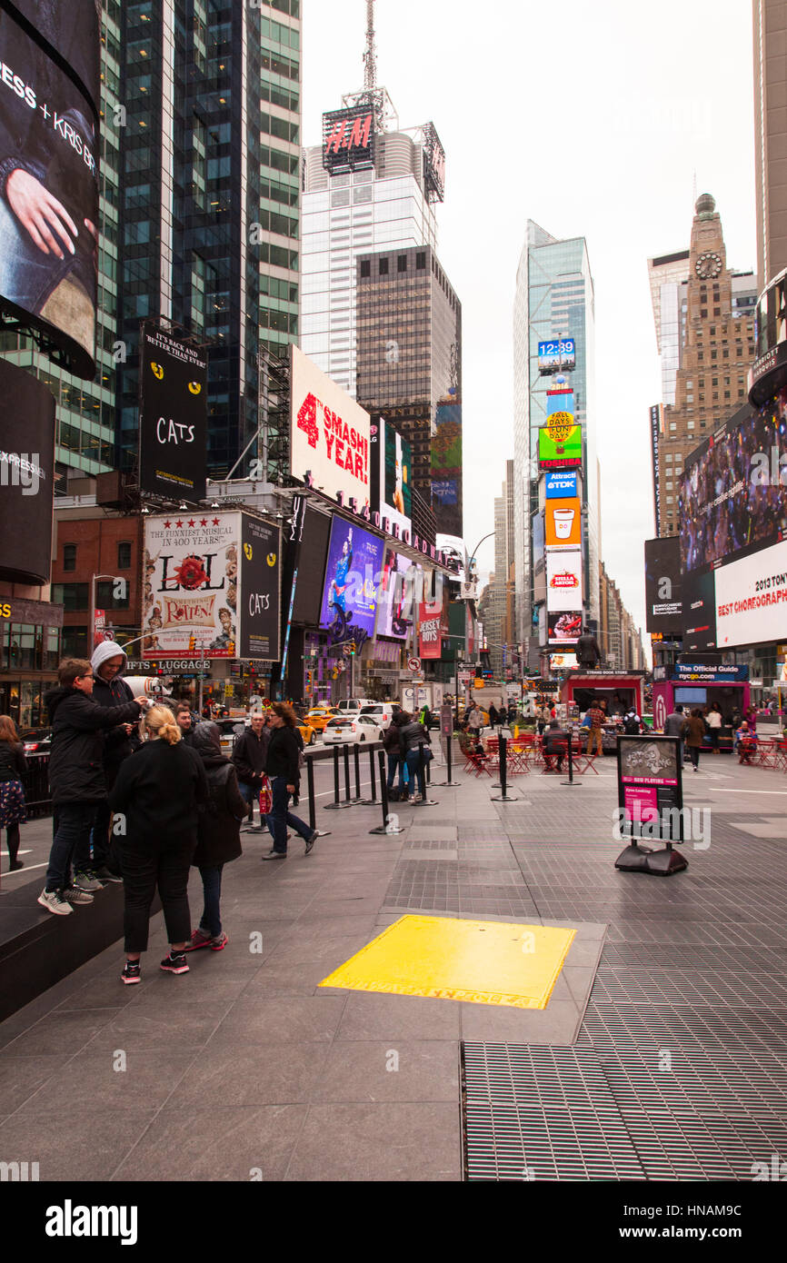 Times Square, New York City, United States of America Stock Photo - Alamy